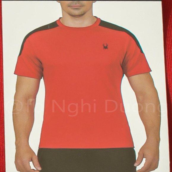 Spyder | Shirts | Spyder Mens Active Short Sleeve Tee Proweb In Red ...